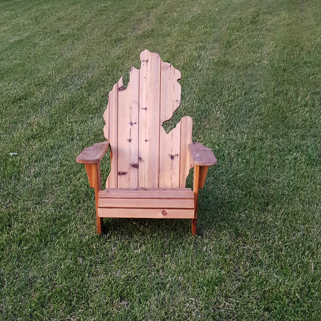Michigan Adirondack Chair - Outdoor Furniture | Wiley Concepts